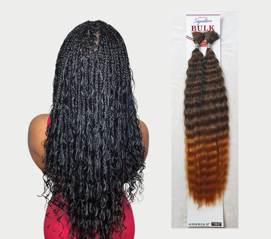 Human Hair Bulk Braids – The Braid & Extension Besties